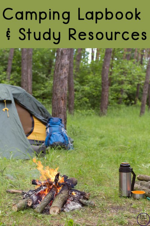 Camping Lapbook and Study Resources - Simple Living. Creative Learning