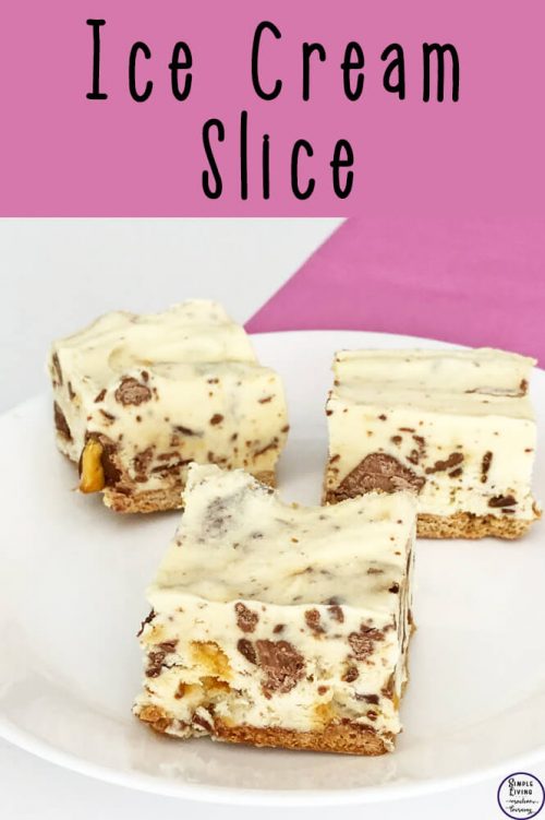 Chocolate Ice Cream Slice - Simple Living. Creative Learning