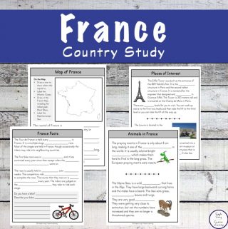 Country Research Study Pack - Simple Living. Creative Learning