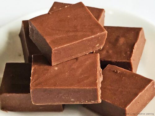 Chocolate Fudge - Simple Living. Creative Learning
