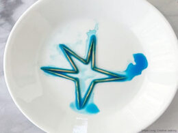 Toothpick Star Experiment - Simple Living. Creative Learning