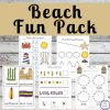 Beach Sight Words - Simple Living. Creative Learning