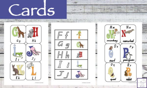 Alphabet Mini Study - Simple Living. Creative Learning
