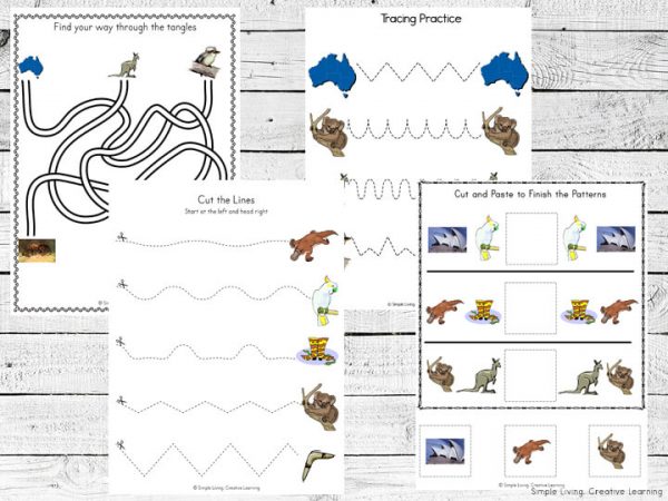 Australian Printables - Simple Living. Creative Learning