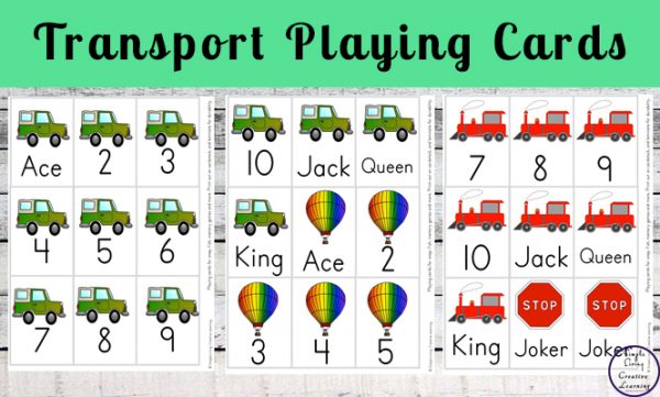 Transport Travelling Pack - Simple Living. Creative Learning