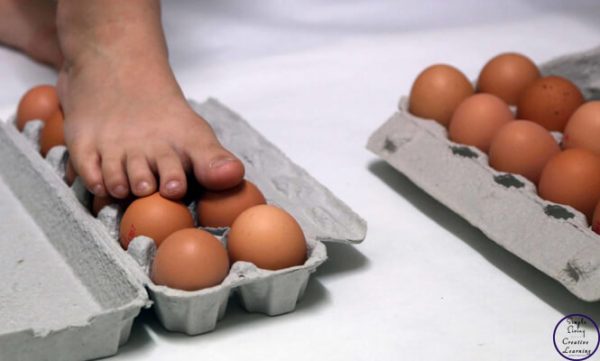 Walking on Eggs Experiment - Simple Living. Creative Learning