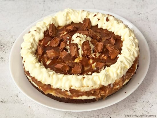 Mars Bar Cheesecake - Simple Living. Creative Learning