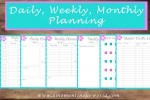 Family Planning Printables - Simple Living. Creative Learning