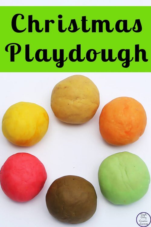Christmas Playdough - Simple Living. Creative Learning