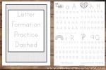 {FREE} Letter Formation Practice - Simple Living. Creative Learning