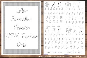 {FREE} Letter Formation Practice - Simple Living. Creative Learning