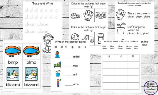 'L' Blends Fun Pack - Simple Living. Creative Learning