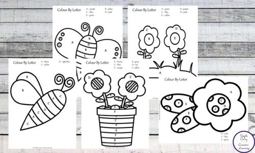 Spring Colour By... Fun - Simple Living. Creative Learning