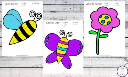 Spring Colour By... Fun - Simple Living. Creative Learning