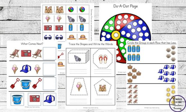 Summer Activity Pack - Simple Living. Creative Learning