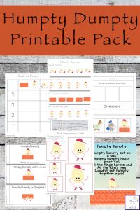 Humpty Dumpty Printable Pack - Simple Living. Creative Learning