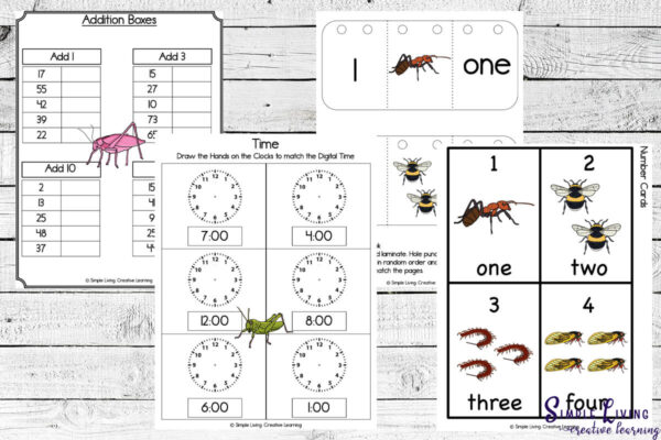 Bug Printables - Simple Living. Creative Learning