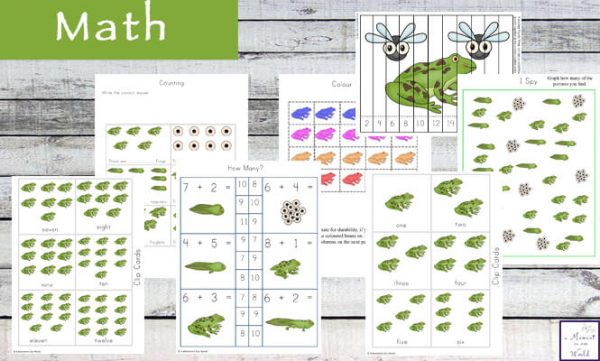 Frog Life Cycle Activity Pack - Simple Living. Creative Learning