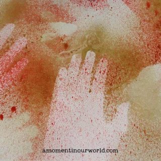 Aboriginal Hand Stencils - Simple Living. Creative Learning