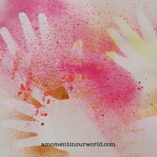 Aboriginal Hand Stencils - Simple Living. Creative Learning