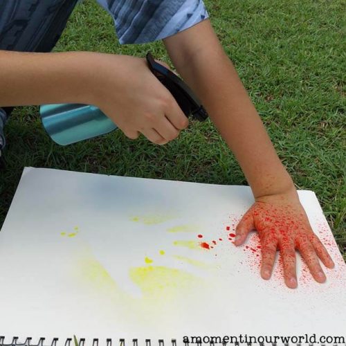 Aboriginal Hand Stencils - Simple Living. Creative Learning