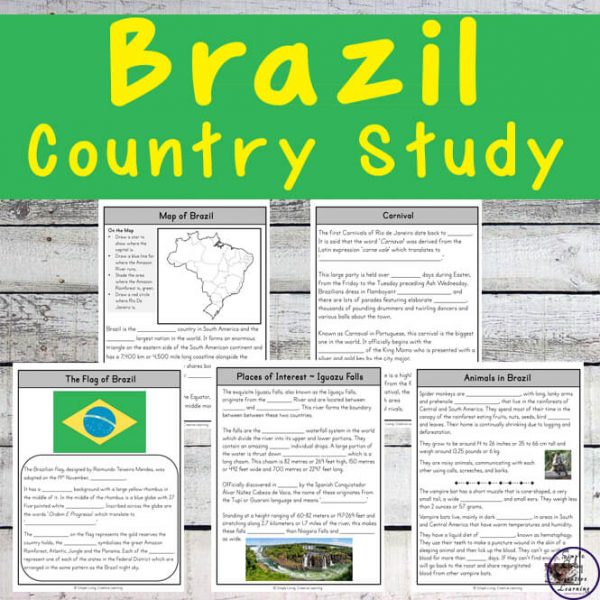 Country Research Study Pack {2} - Simple Living. Creative Learning