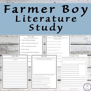 Farmer Boy {Laura Ingalls Wilder} Literature Study - Simple Living ...