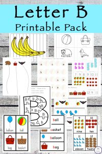 {Letter of the Week} Letter B Printable Pack - Simple Living. Creative ...