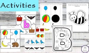 {Letter of the Week} Letter B Printable Pack - Simple Living. Creative ...