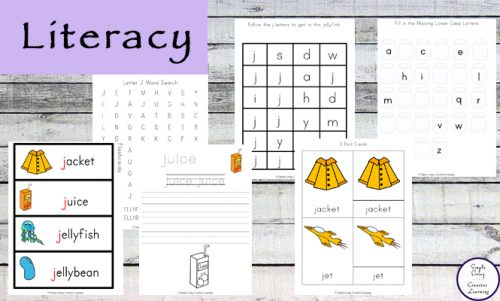 {Letter of the Week} Letter J Printable Pack - Simple Living. Creative ...