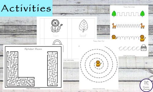 {Letter of the Week} Letter L Printable Pack - Simple Living. Creative ...