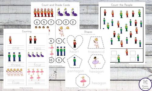 The Nutcracker Mini Printable Pack - Simple Living. Creative Learning