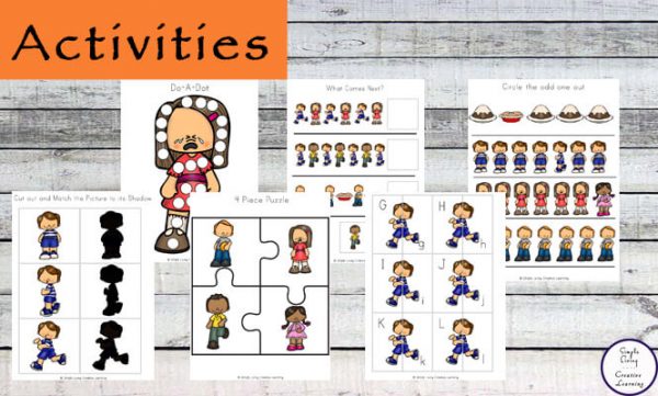 Georgie Porgie Printable Pack - Simple Living. Creative Learning