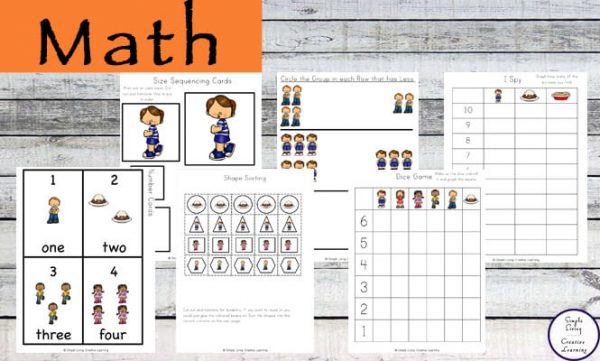 Georgie Porgie Printable Pack - Simple Living. Creative Learning