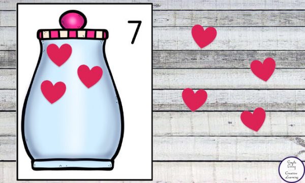 Jar Counting Mats - Simple Living. Creative Learning