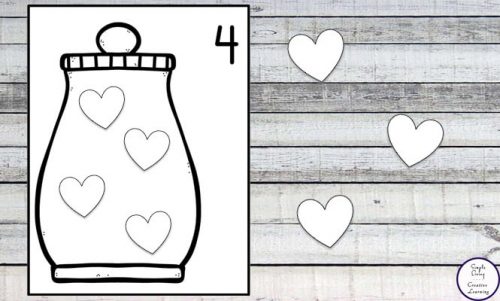 Jar Counting Mats - Simple Living. Creative Learning