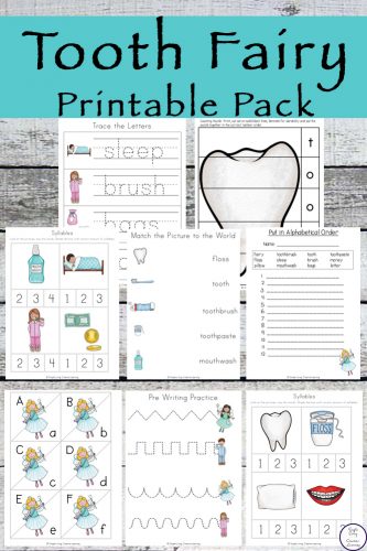 Tooth Fairy Printable Pack - Simple Living. Creative Learning