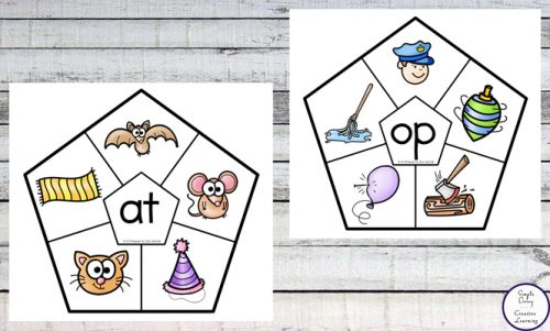 Printable Word Family Puzzles - Simple Living. Creative Learning