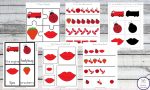Red Printable Pack - Simple Living. Creative Learning