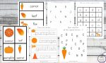 Orange Printable Pack - Simple Living. Creative Learning
