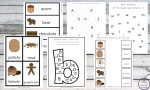 Brown Printable Pack - Simple Living. Creative Learning
