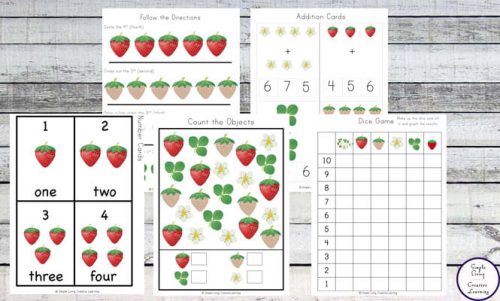 Strawberry Life Cycle Printables - Simple Living. Creative Learning