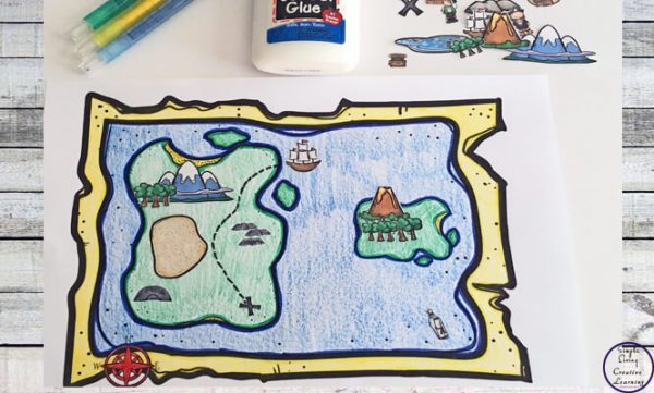 Create a Treasure Map - Simple Living. Creative Learning