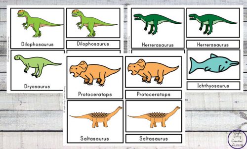 {FREE} Printable Dinosaur Cards - Simple Living. Creative Learning