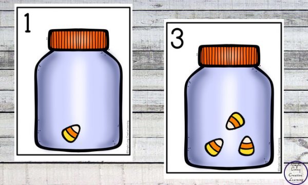 Candy Corn Counting Mats - Simple Living. Creative Learning