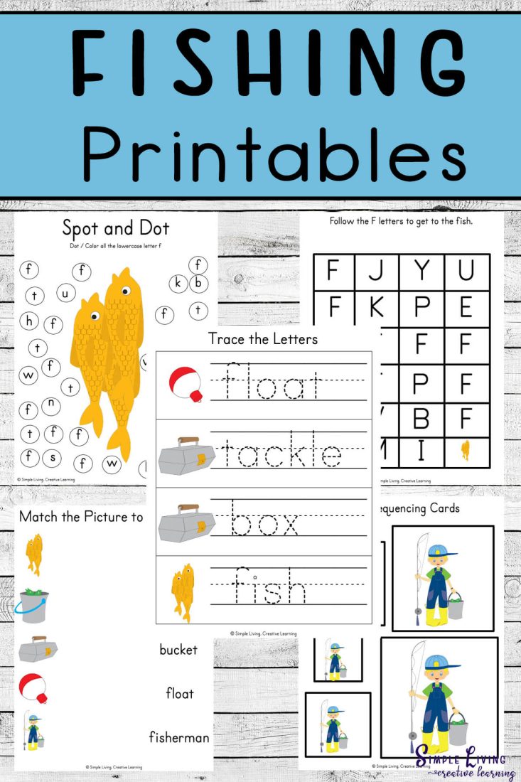 Fishing Printable Pack - Simple Living. Creative Learning