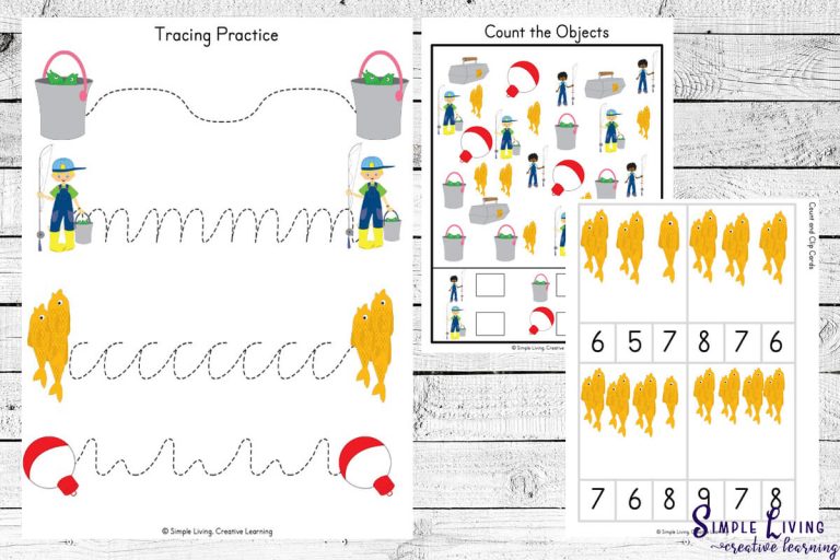 Fishing Printable Pack - Simple Living. Creative Learning