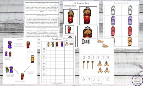 Queen Esther Printable Pack - Simple Living. Creative Learning