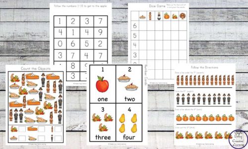 Thanksgiving Printable Pack - Simple Living. Creative Learning