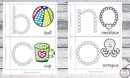 Alphabet Dot Books - Simple Living. Creative Learning